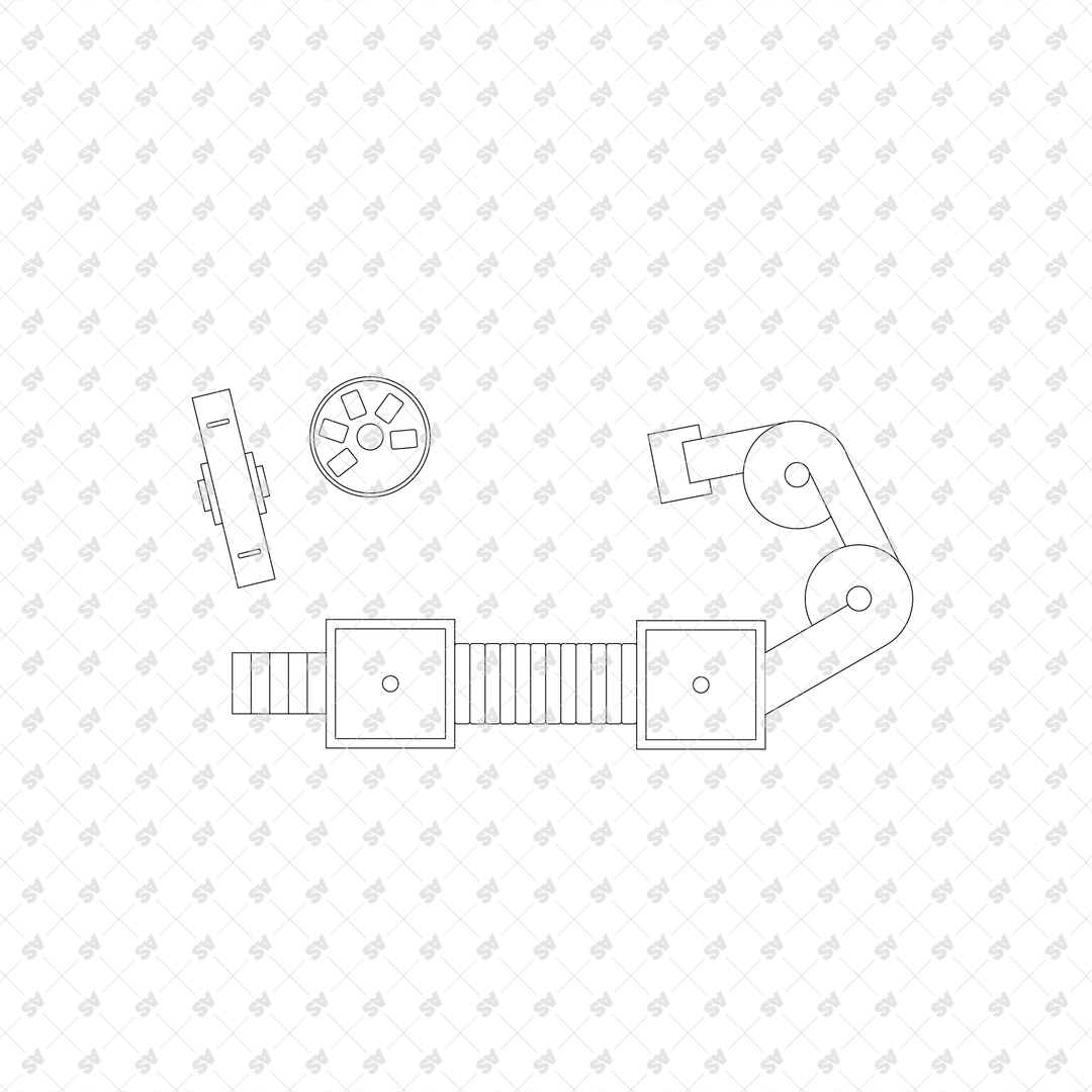 CAD, Vector, PNG Kids Playground Layouts in Top View – Studio Alternativi