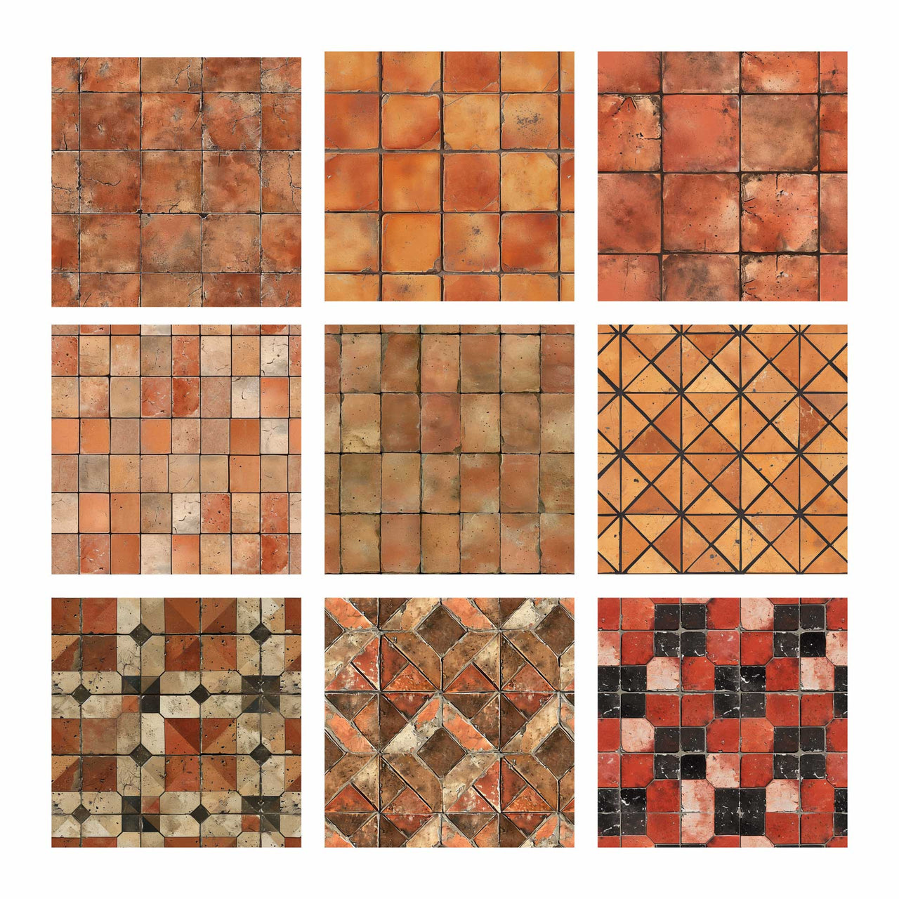 Seamless Terracotta Tile Textures – Studio Alternativi