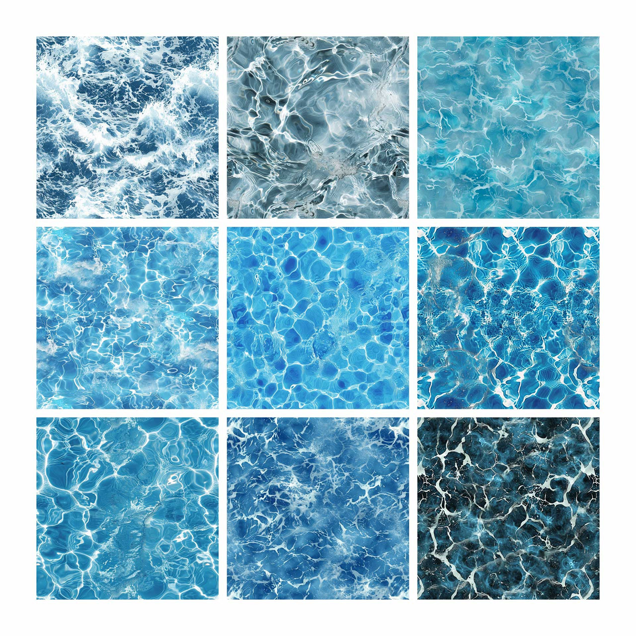 Architectural Materials | Patterns | Seamless Water Textures – Studio ...