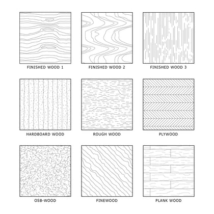 Architectural Materials | Patterns | Pattern Library of Wood – Studio ...