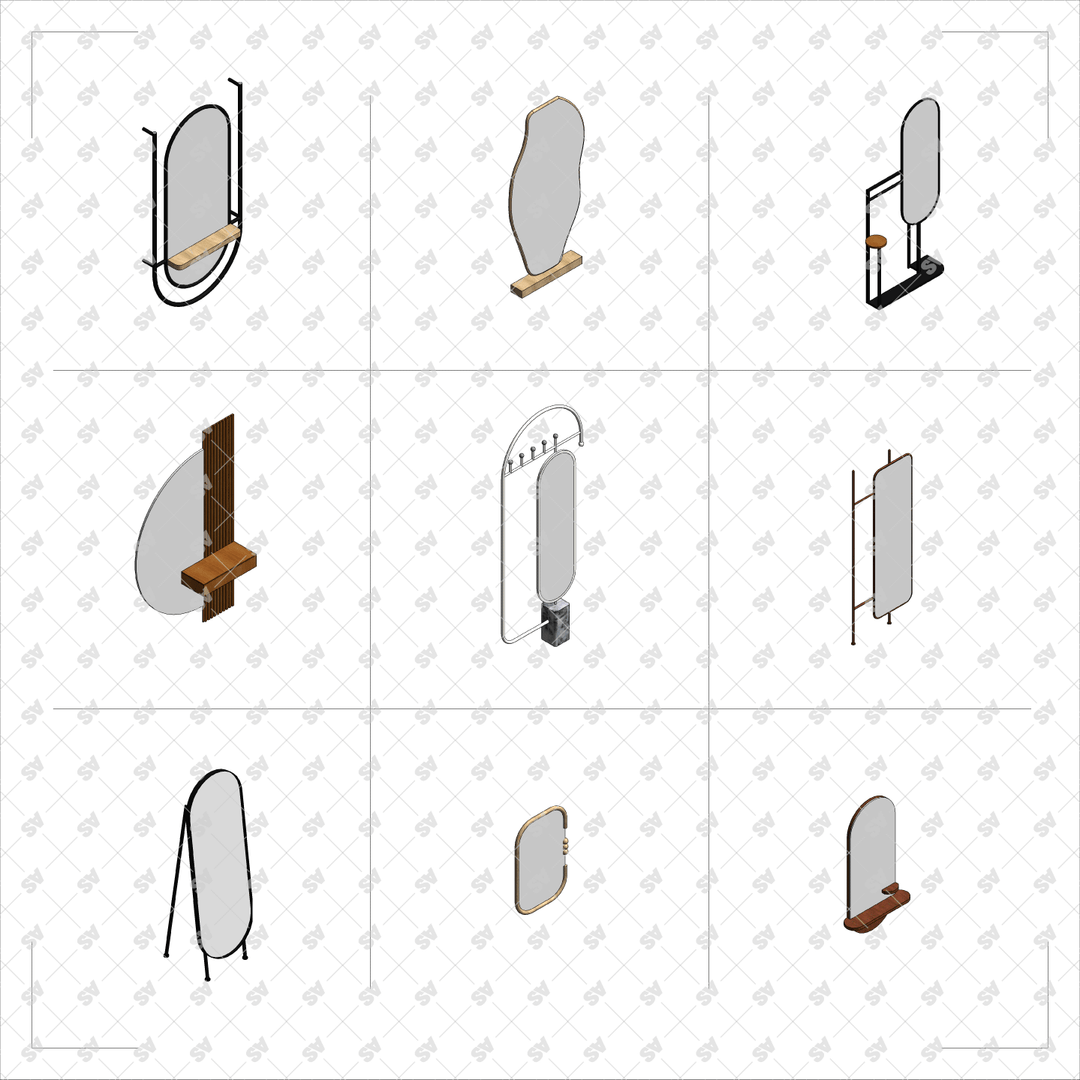 Revit Family - Mirrors | Studio Alternativi