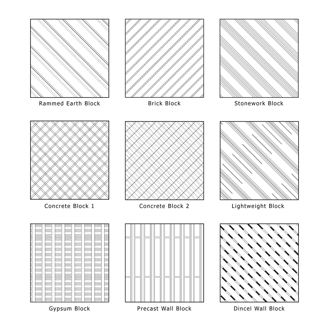 Architectural Materials | Patterns | Wall Cross Section – Studio ...