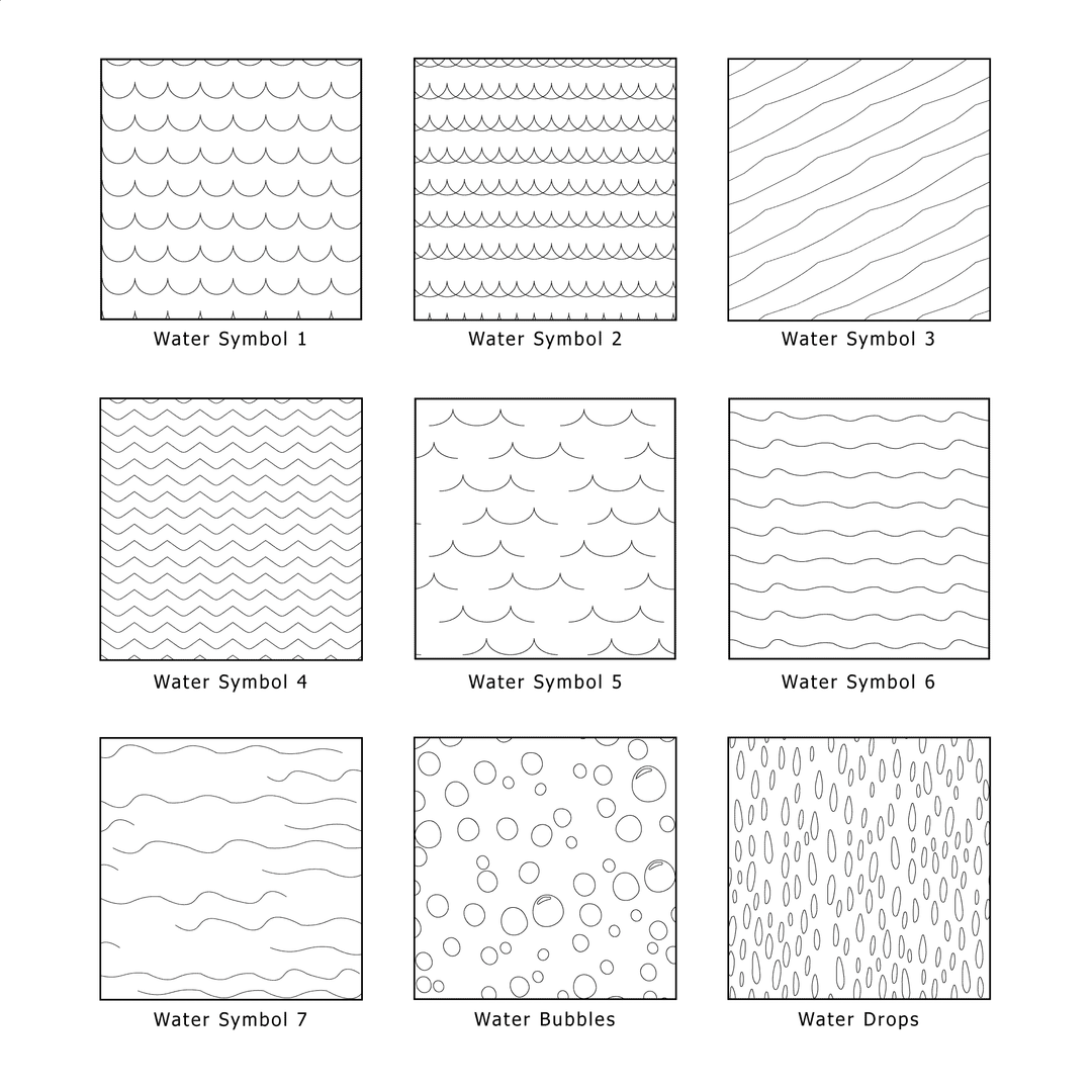 Illustrator Pattern Library - Architectural Materials | Patterns ...
