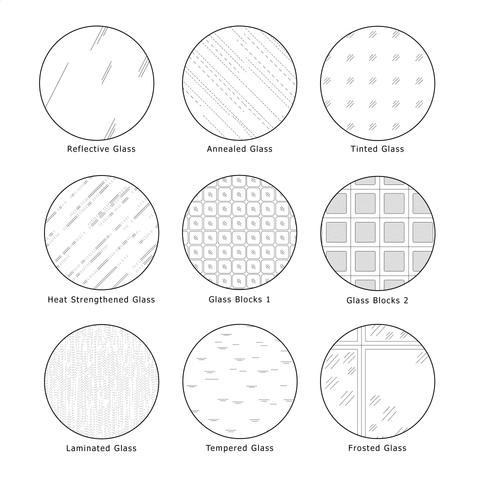 Architectural Materials | Patterns | Glass Patterns – Studio Alternativi