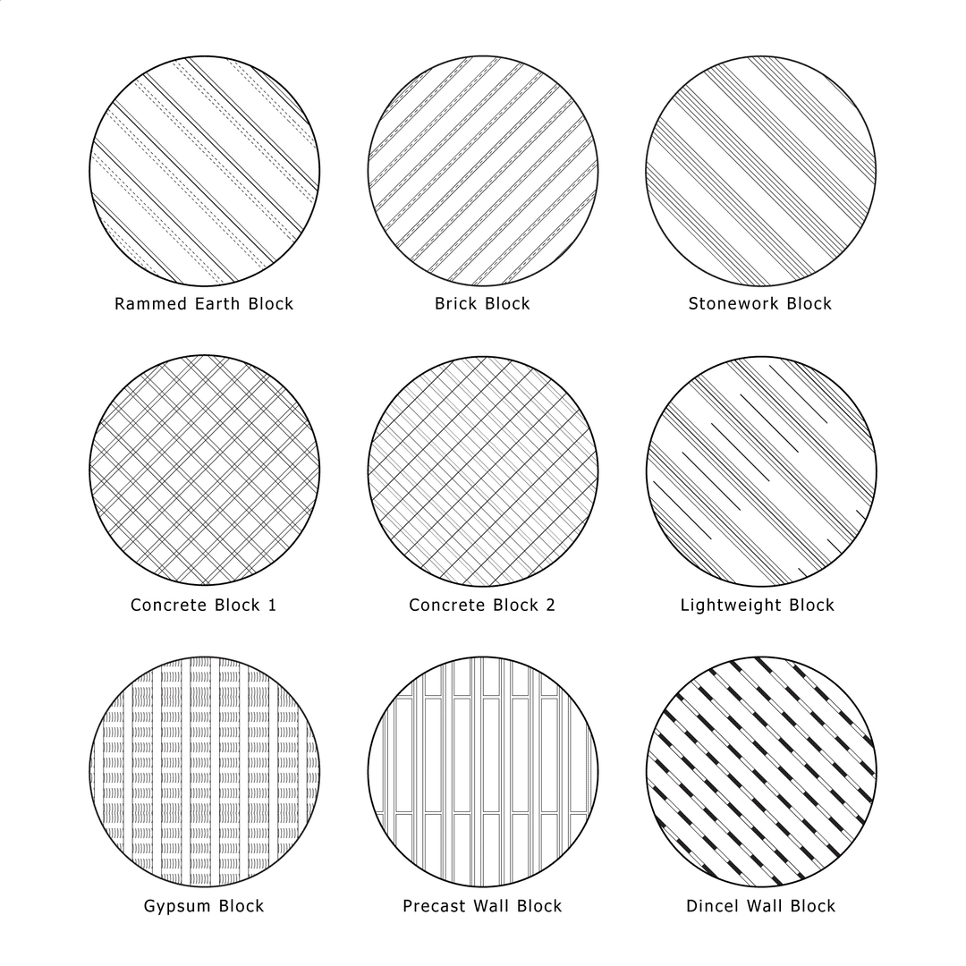 Illustrator Wall Section Patterns – Studio Alternativi