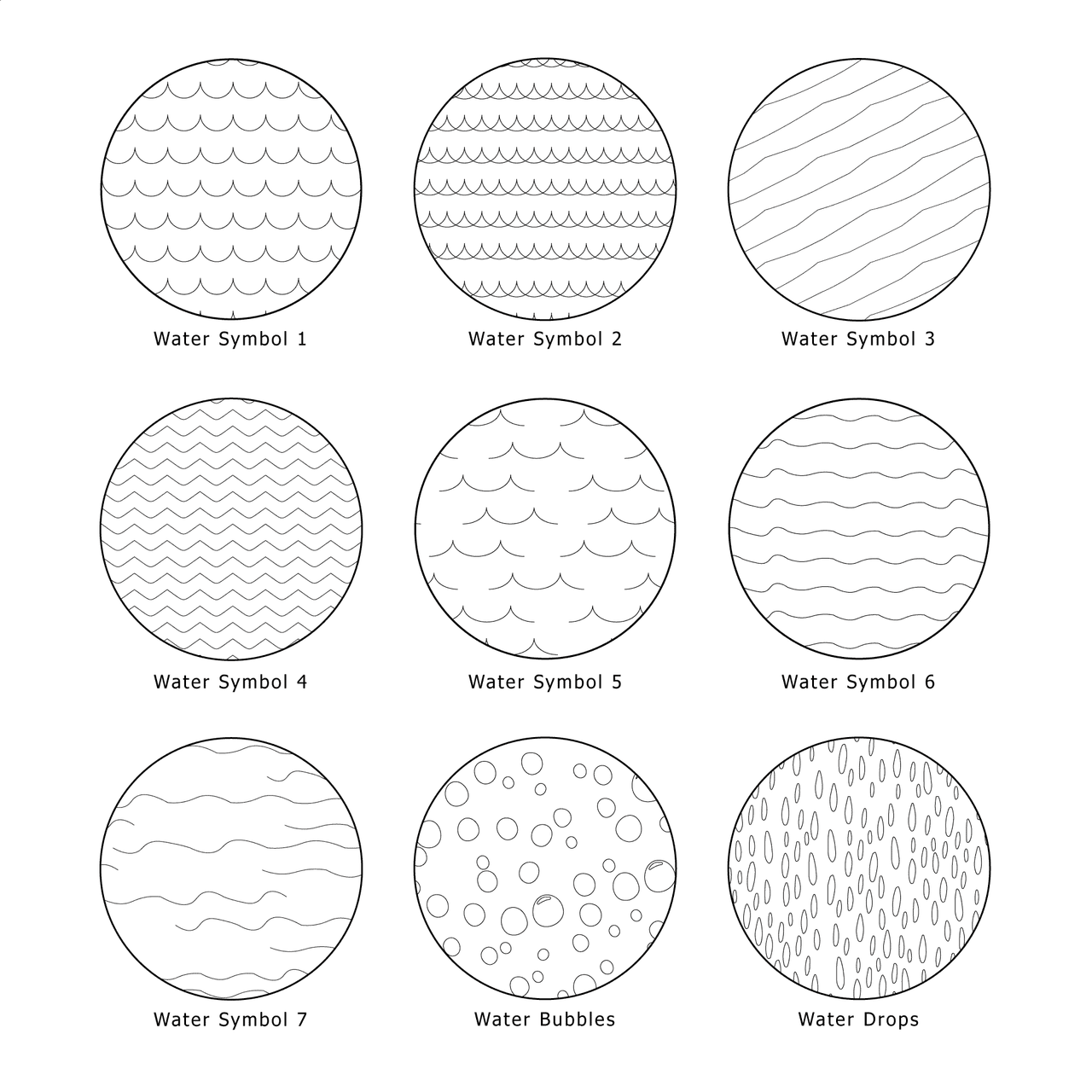 Illustrator Water Pattern Library – Studio Alternativi