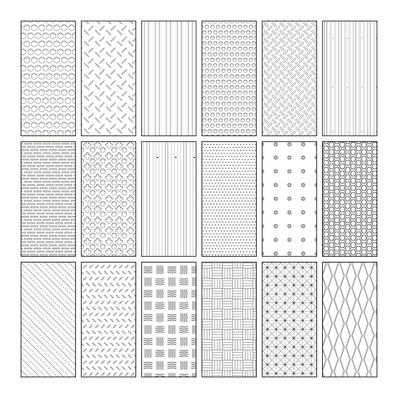 Architectural Materials | Patterns | Metal Patterns – Studio Alternativi