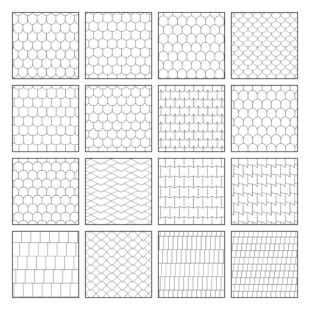 Architectural Materials | Patterns | Wood Shingles – Studio Alternativi