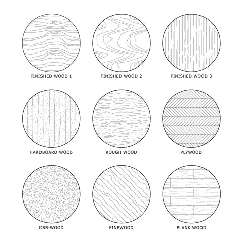 Architectural Materials | Patterns | Pattern Library of Wood – Studio ...