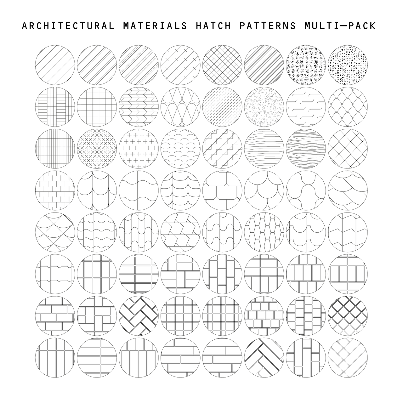 Illustrator Pattern Library - Architectural Materials | Patterns ...