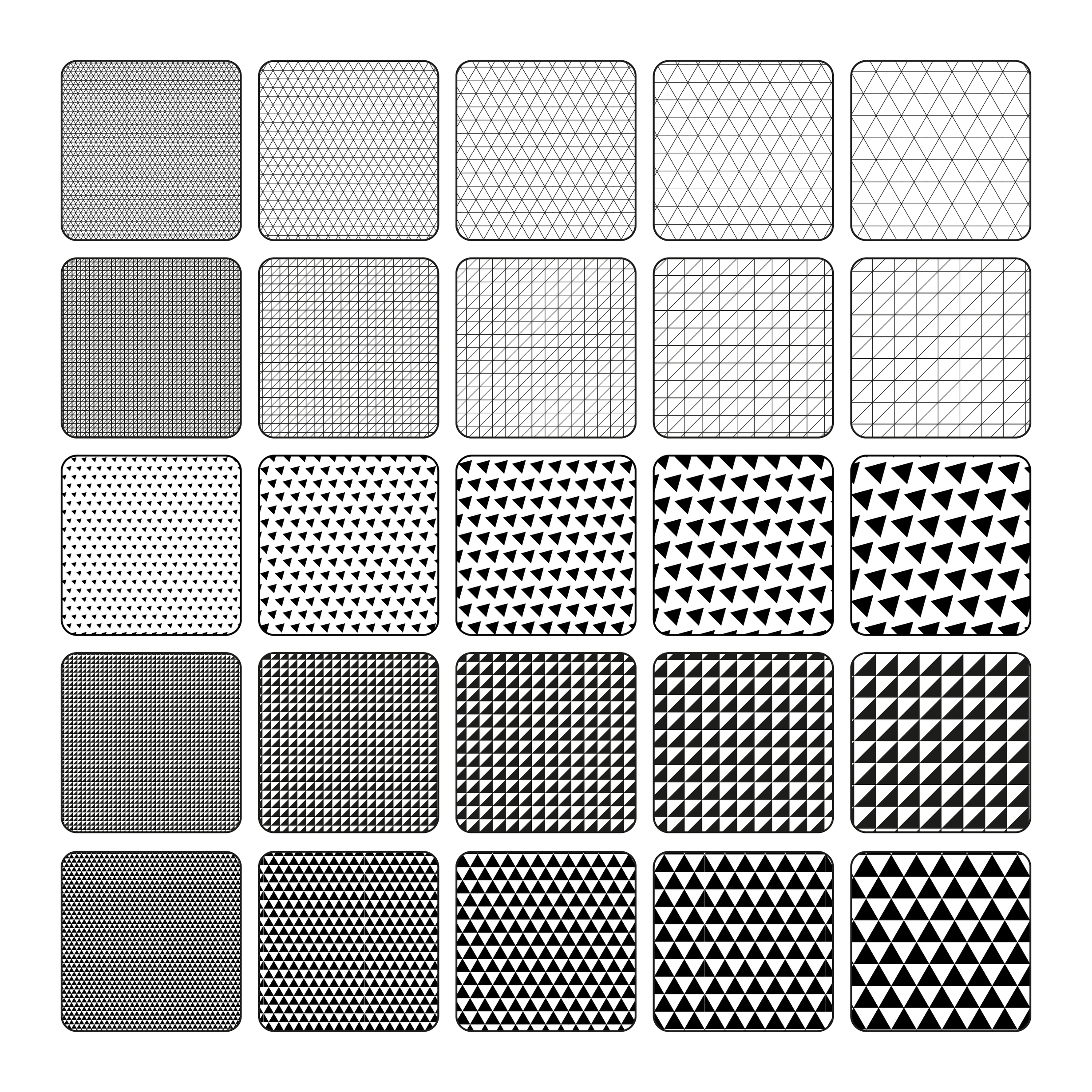 Architectural Materials | Patterns | Triangle Patterns – Studio Alternativi