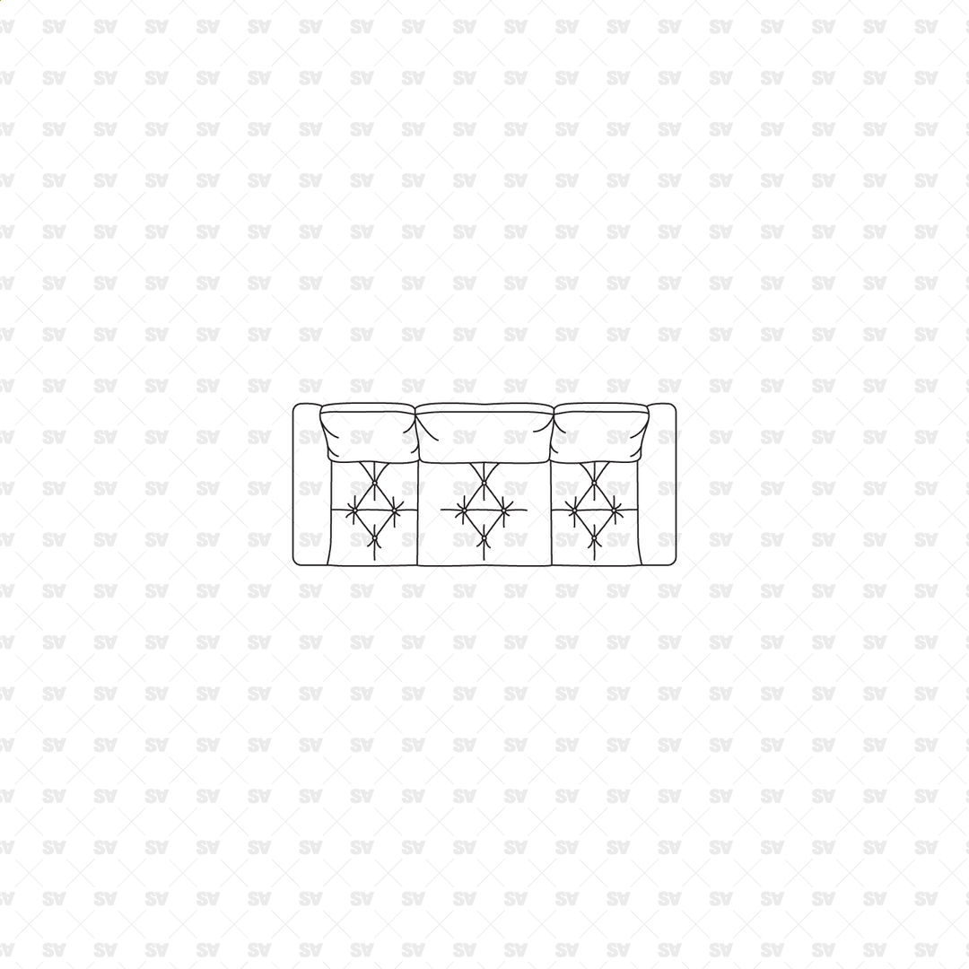 CAD, Vector, PNG Sofas in Top View | Studio Alternativi