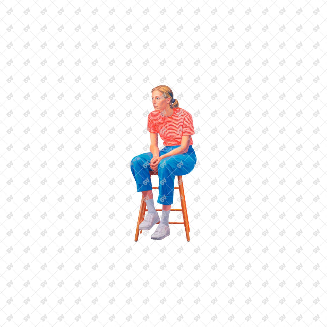 Studio Alternativi | Post Digital Collage Characters on a Chair
