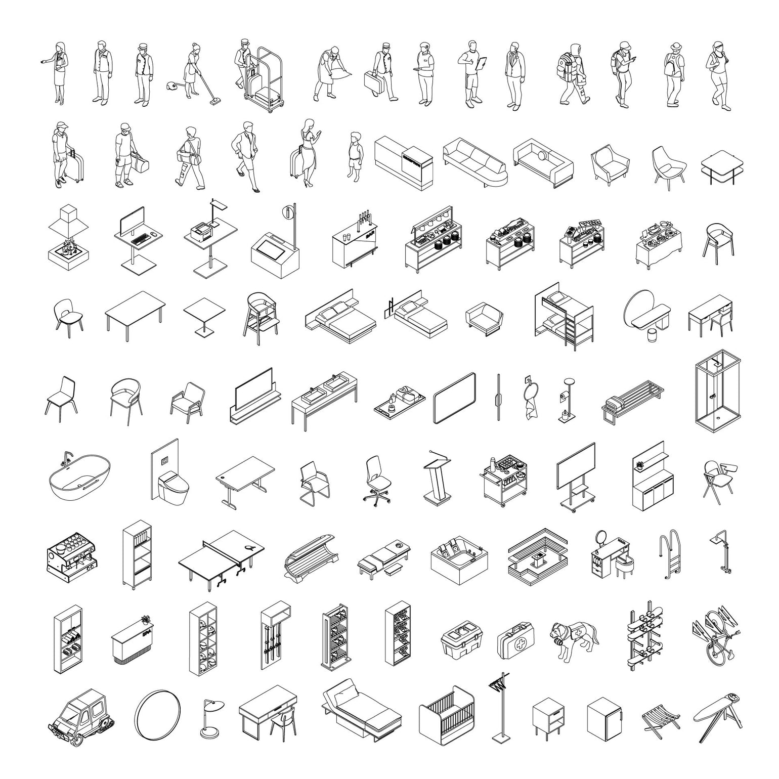 Beautiful CAD Blocks - Download Now – Studio Alternativi