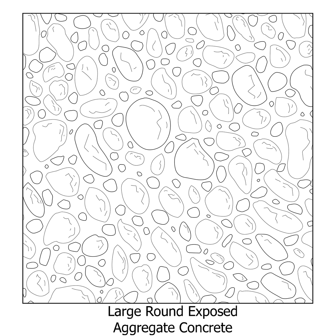 Illustrator Pattern Library - Exposed Aggregate Concrete – Studio ...