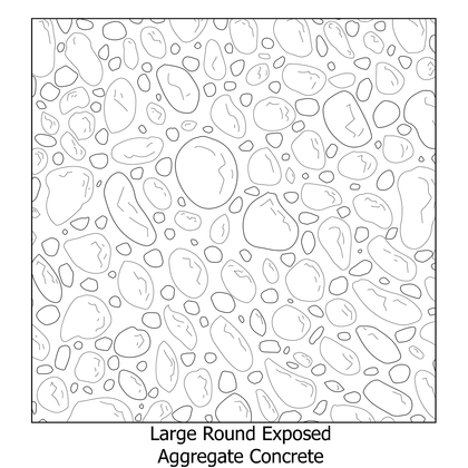 Illustrator Pattern Library - Exposed Aggregate Concrete – Studio ...