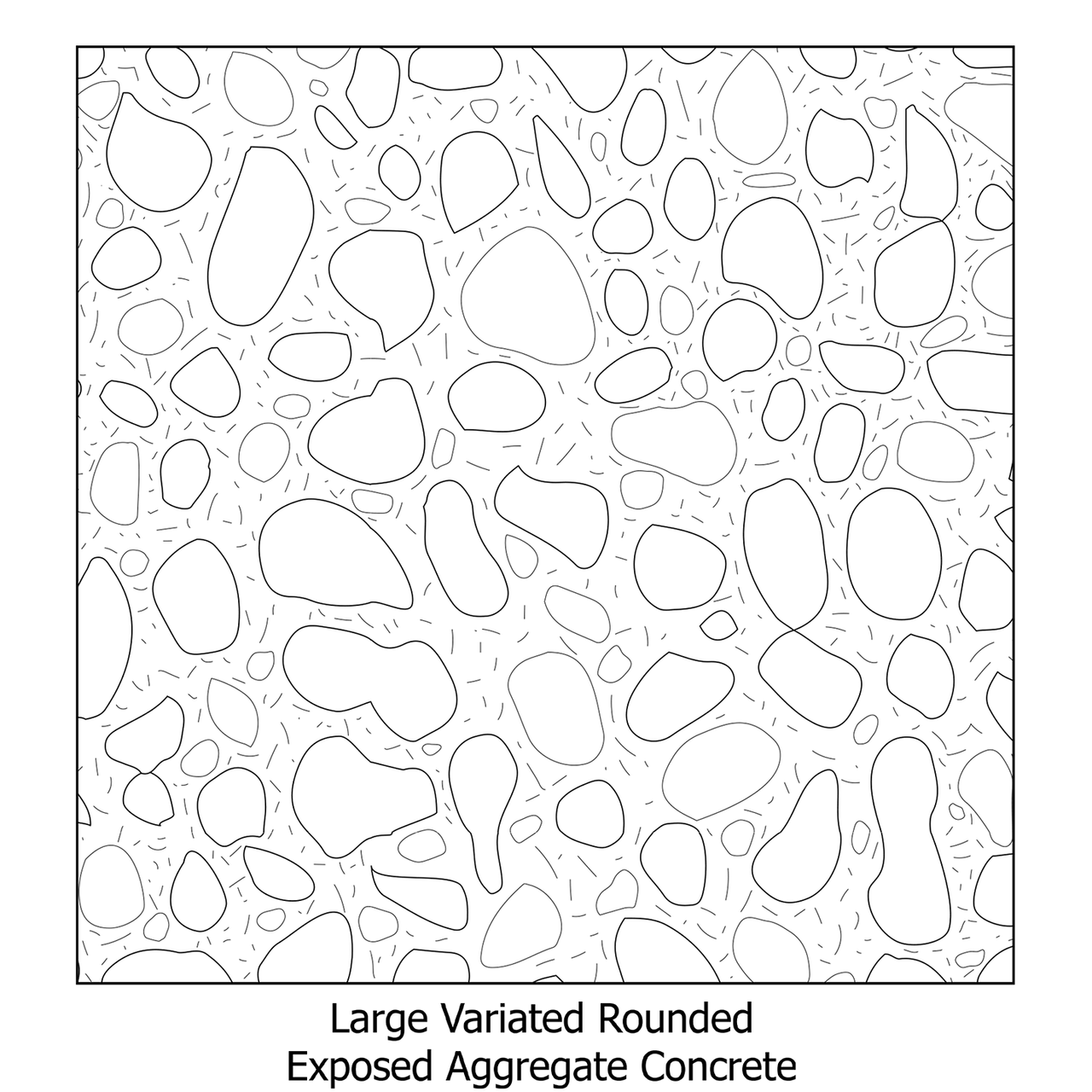 Illustrator Pattern Library - Exposed Aggregate Concrete – Studio ...