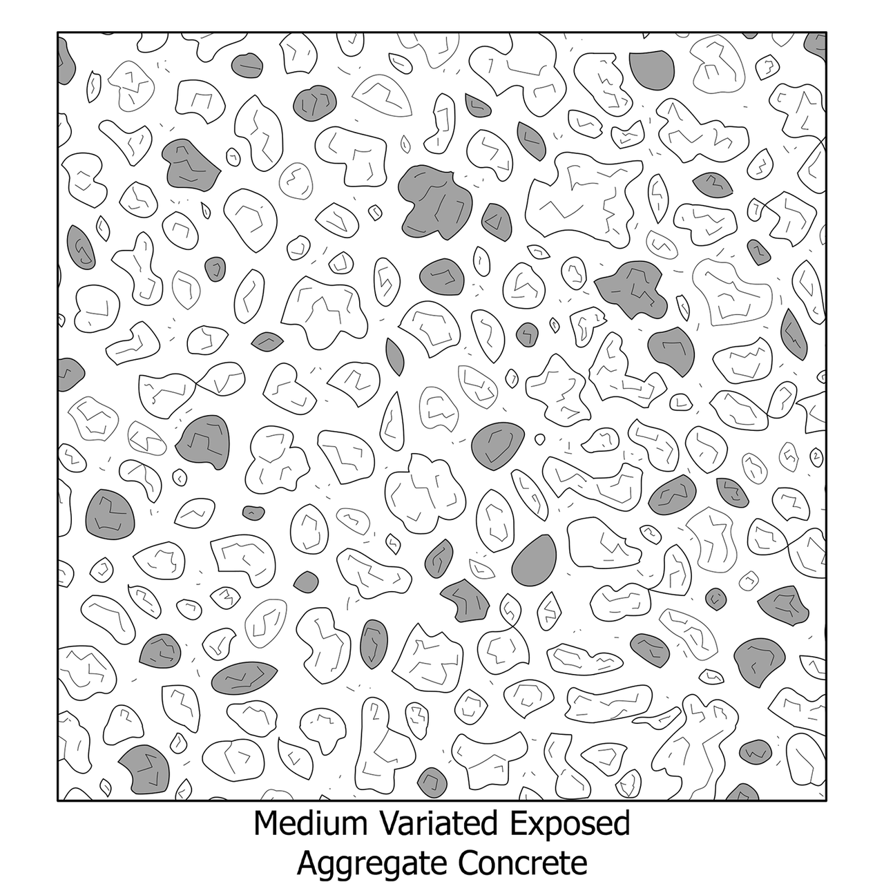 Illustrator Pattern Library - Exposed Aggregate Concrete – Studio ...