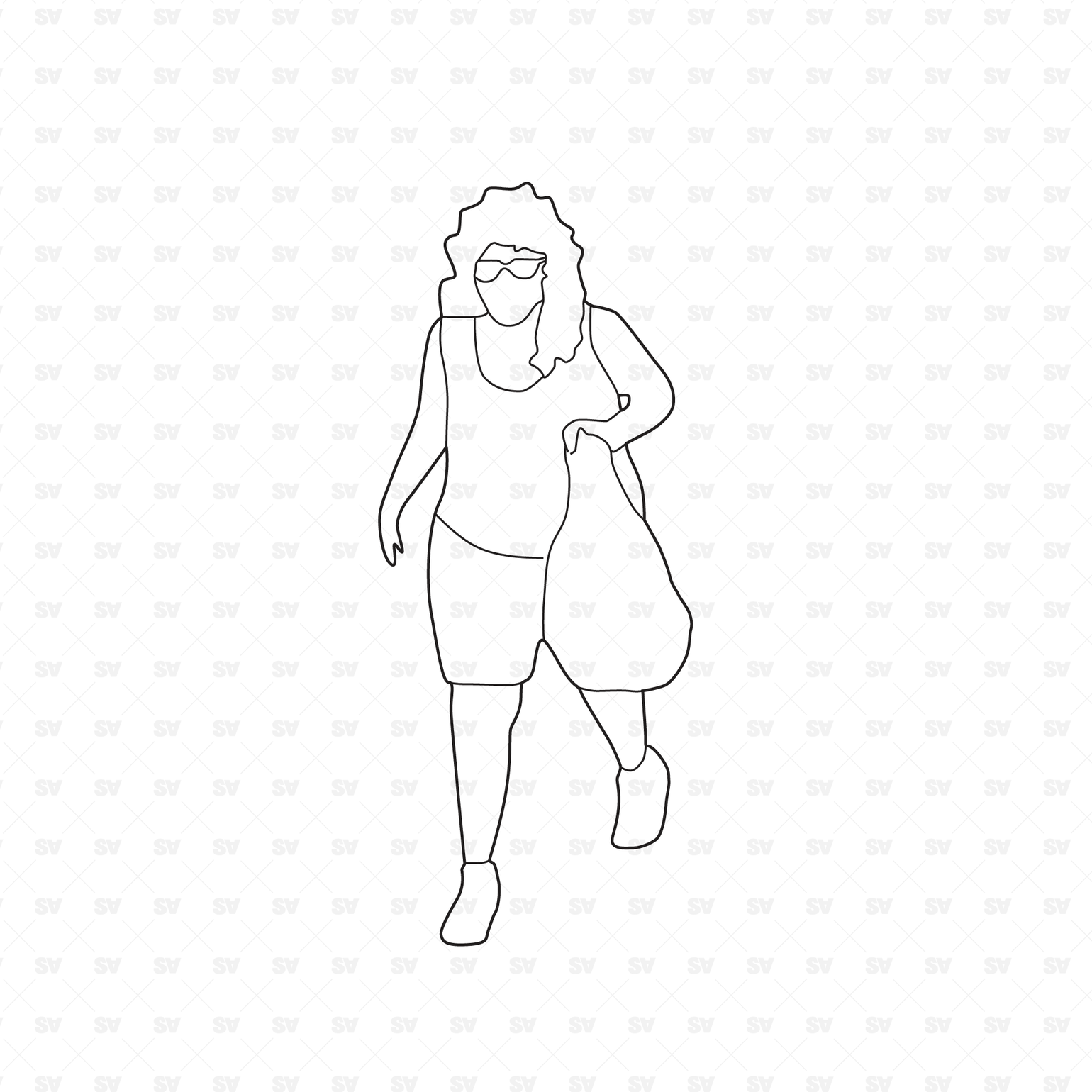 Vector, PNG Human Figure Outlines | Architecture | Studio Alternativi