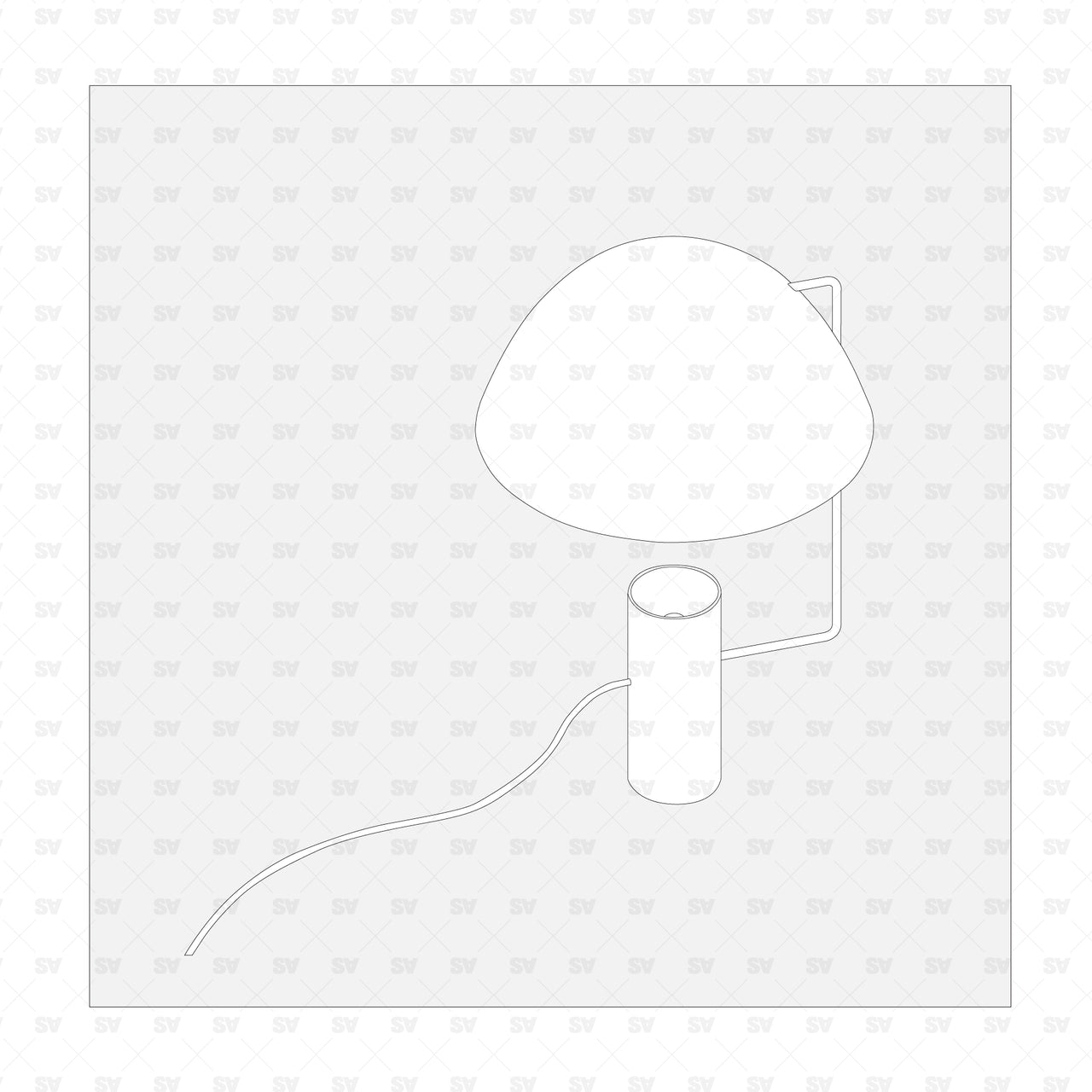 Isometric Lamps | Architecture | AI PNG | Studio Alternativi