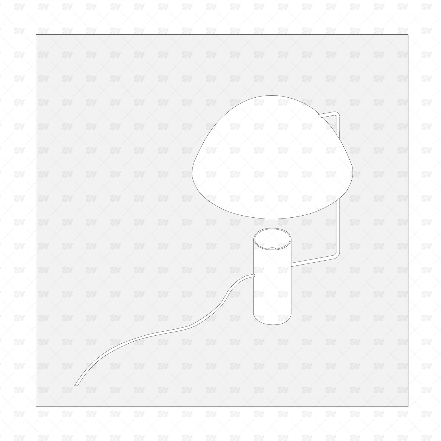 Isometric Lamps | Architecture | AI PNG | Studio Alternativi