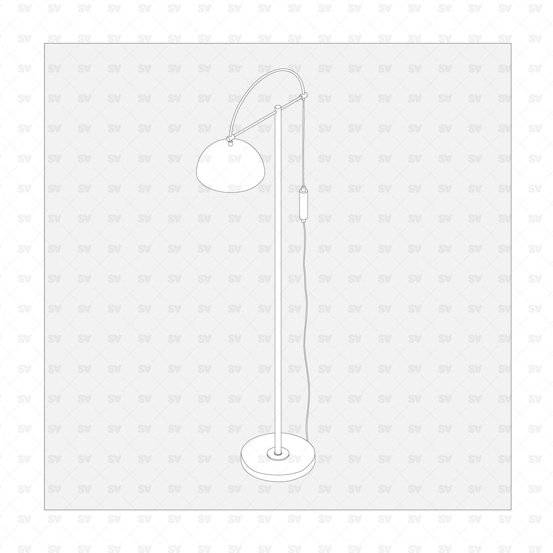 Isometric Lamps | Architecture | AI PNG | Studio Alternativi