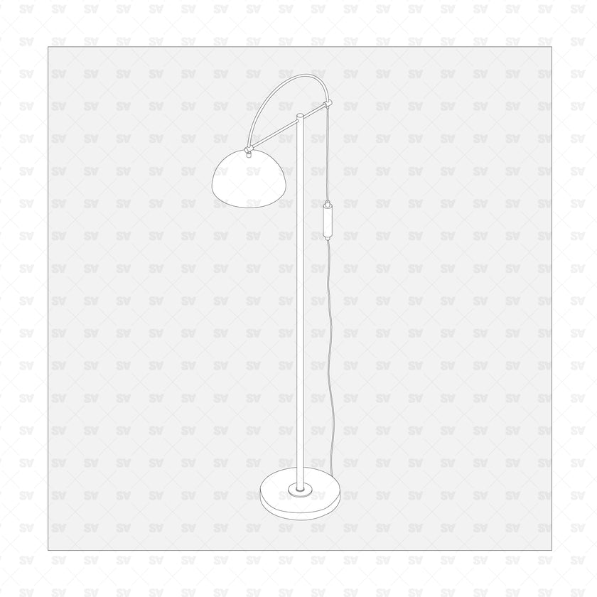 Isometric Lamps | Architecture | AI PNG | Studio Alternativi