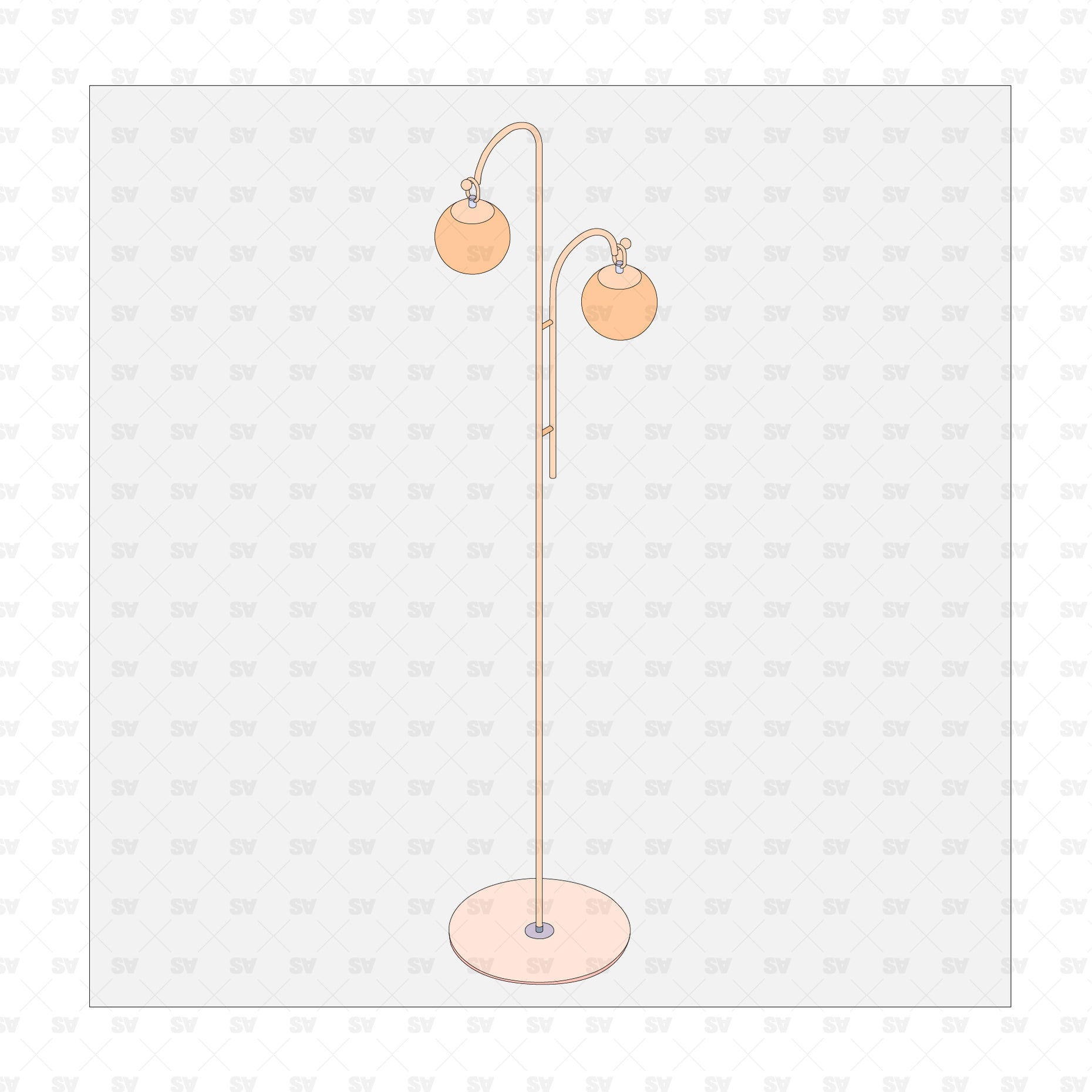 Isometric Lamps | Architecture | AI PNG | Studio Alternativi