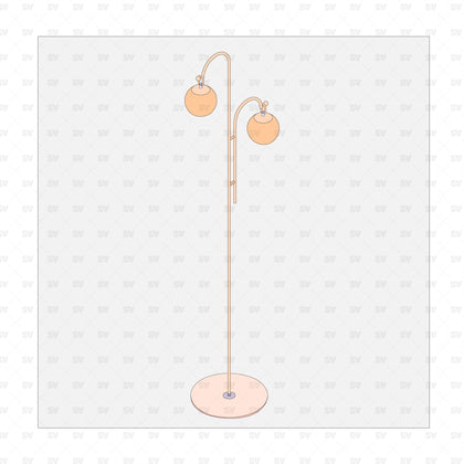 Isometric Lamps | Architecture | AI PNG | Studio Alternativi