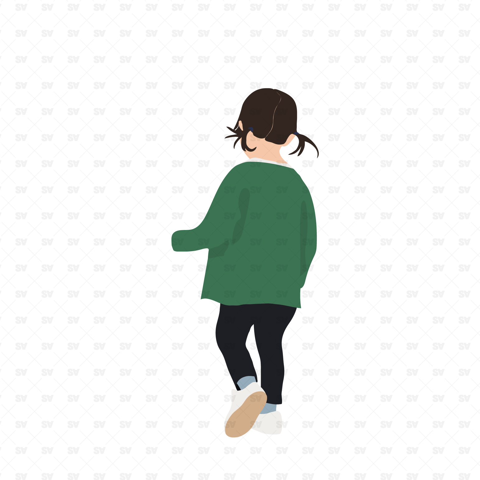Children PNG & Vector Set – Flat Color, Activities – Studio Alternativi
