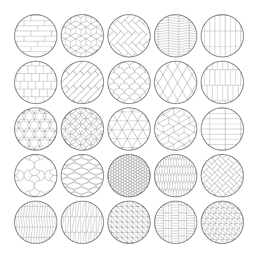 Patterns | Pattern Library of Varied Tiles – Studio Alternativi