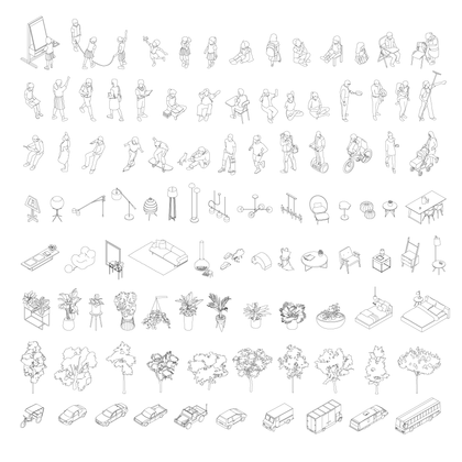 Architectural Characters Collection – Studio Alternativi