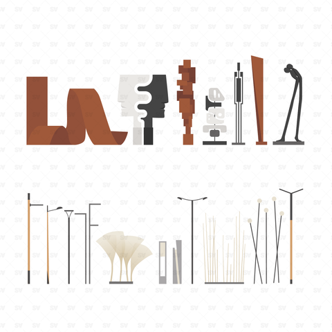 Vector, PNG Urban Design Front and Side View Set – Studio Alternativi