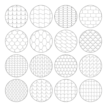 Patterns | Roof and Wall Hatch Patterns – Studio Alternativi