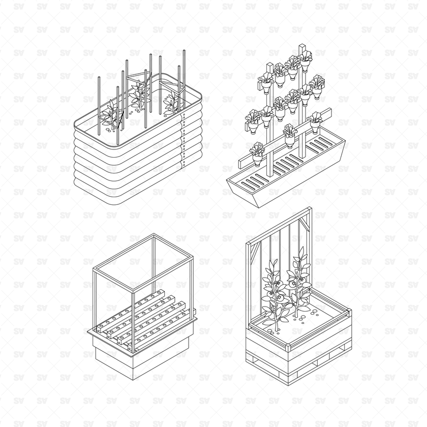 Urban Farming Architecture | PNG AI CAD | Studio Alternativi