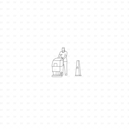 CAD & Vector Supermarket, Grocery Shop Mega Pack (Side View & Top View ...