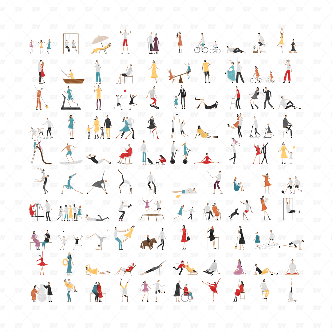 COLORFUL Japanese People Vector Pack – Studio Alternativi