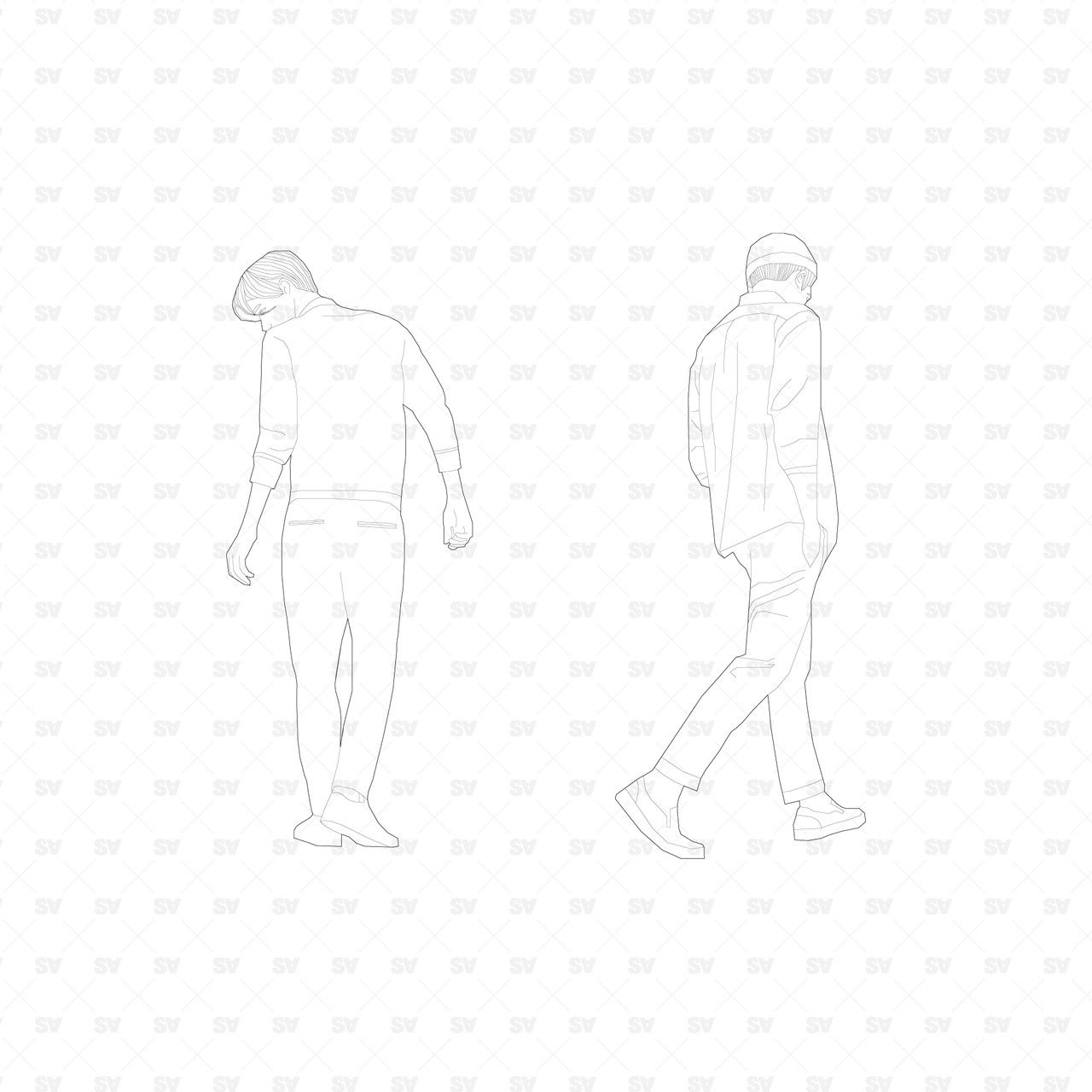 Vector Male Character | AI PNG Download | Studio Alternativi