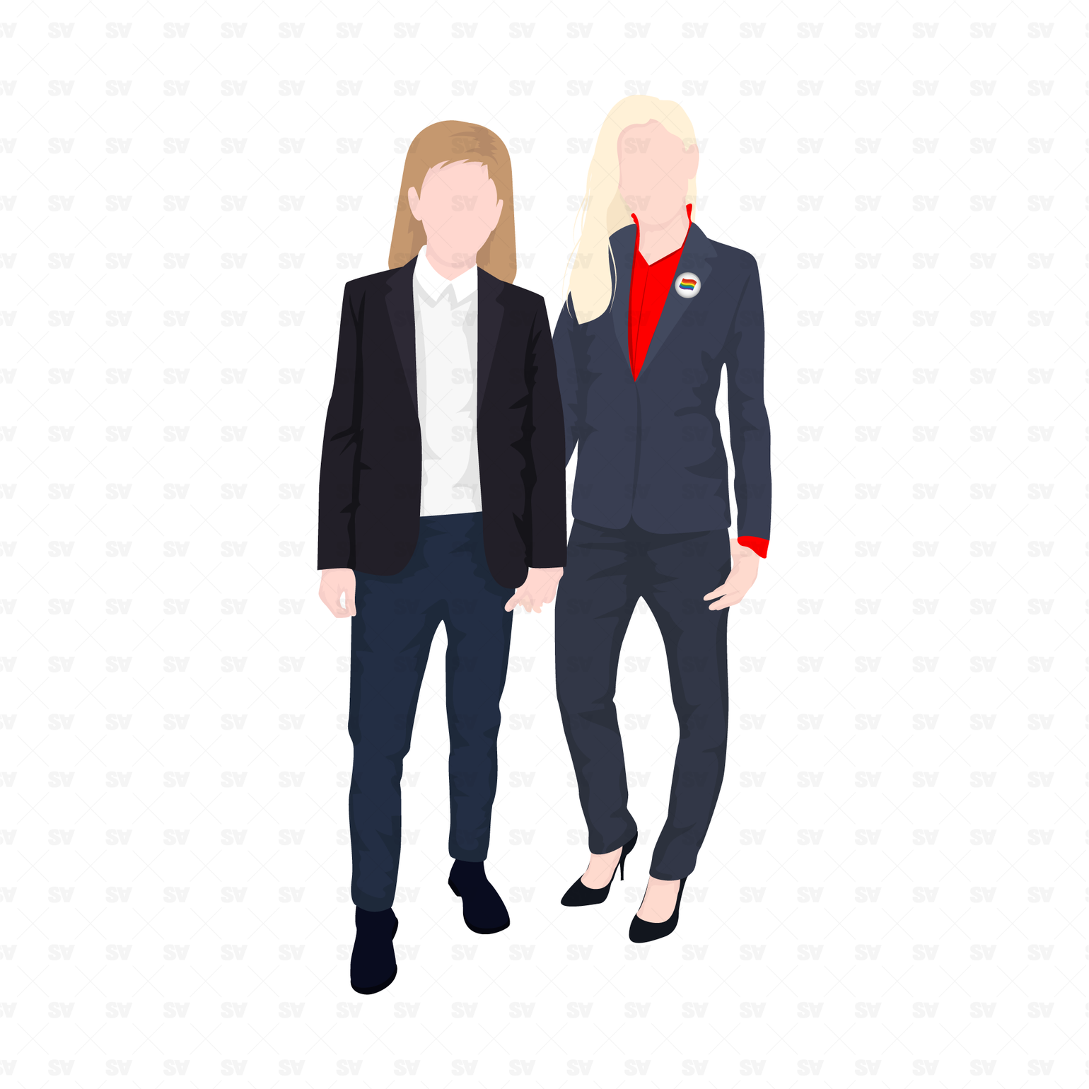 Flat vector poeple architecture | Free Download | Studio Alternativi