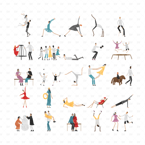 COLORFUL Japanese People Vector Pack – Studio Alternativi