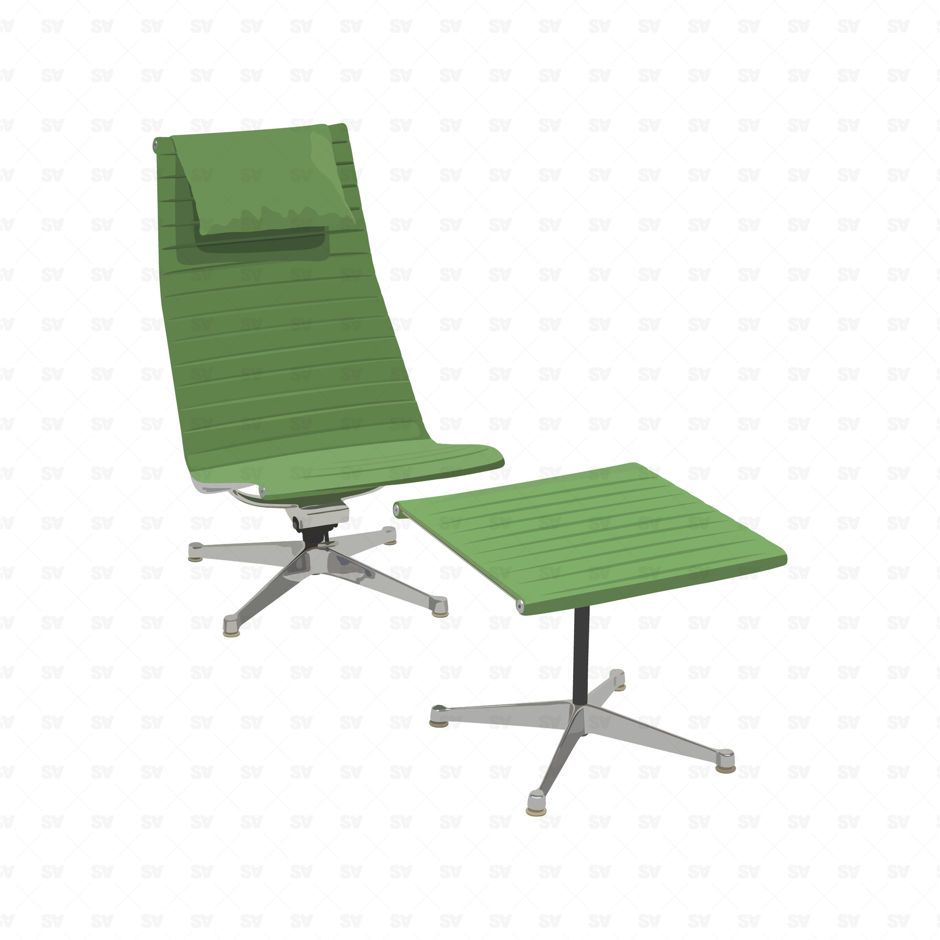 Vector Eames Furniture Mega-Pack (50 Figures) – Studio Alternativi