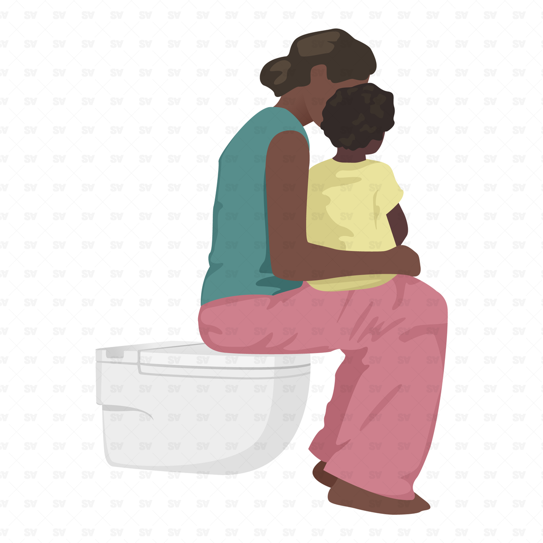 Unique Vector Pooping & Peeing People Set – Studio Alternativi