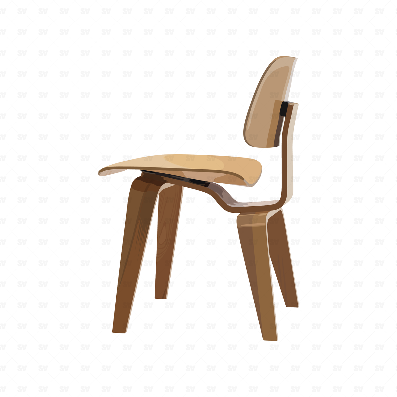 Vector Eames Furniture Mega-Pack (50 Figures) – Studio Alternativi