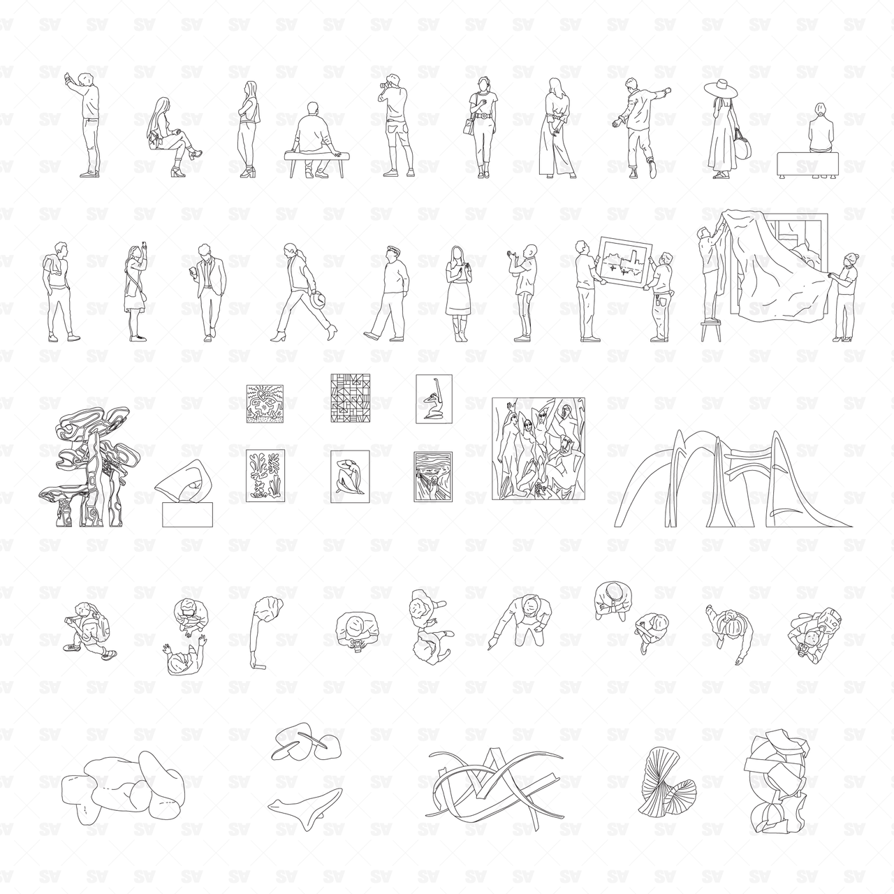 Vector & CAD Art Gallery Set - Elevate Design – Studio Alternativi