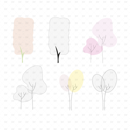 Concept Trees: 49 Illustrated Designs – Studio Alternativi