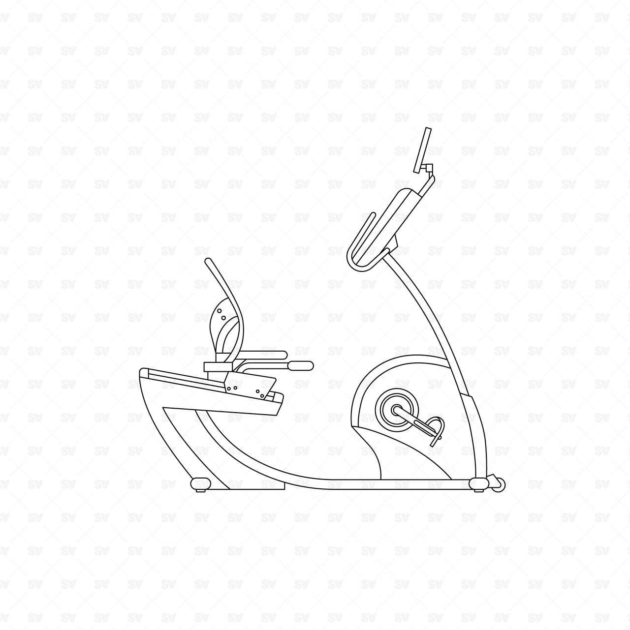 CAD & Vector Gym Equipment Set – Studio Alternativi