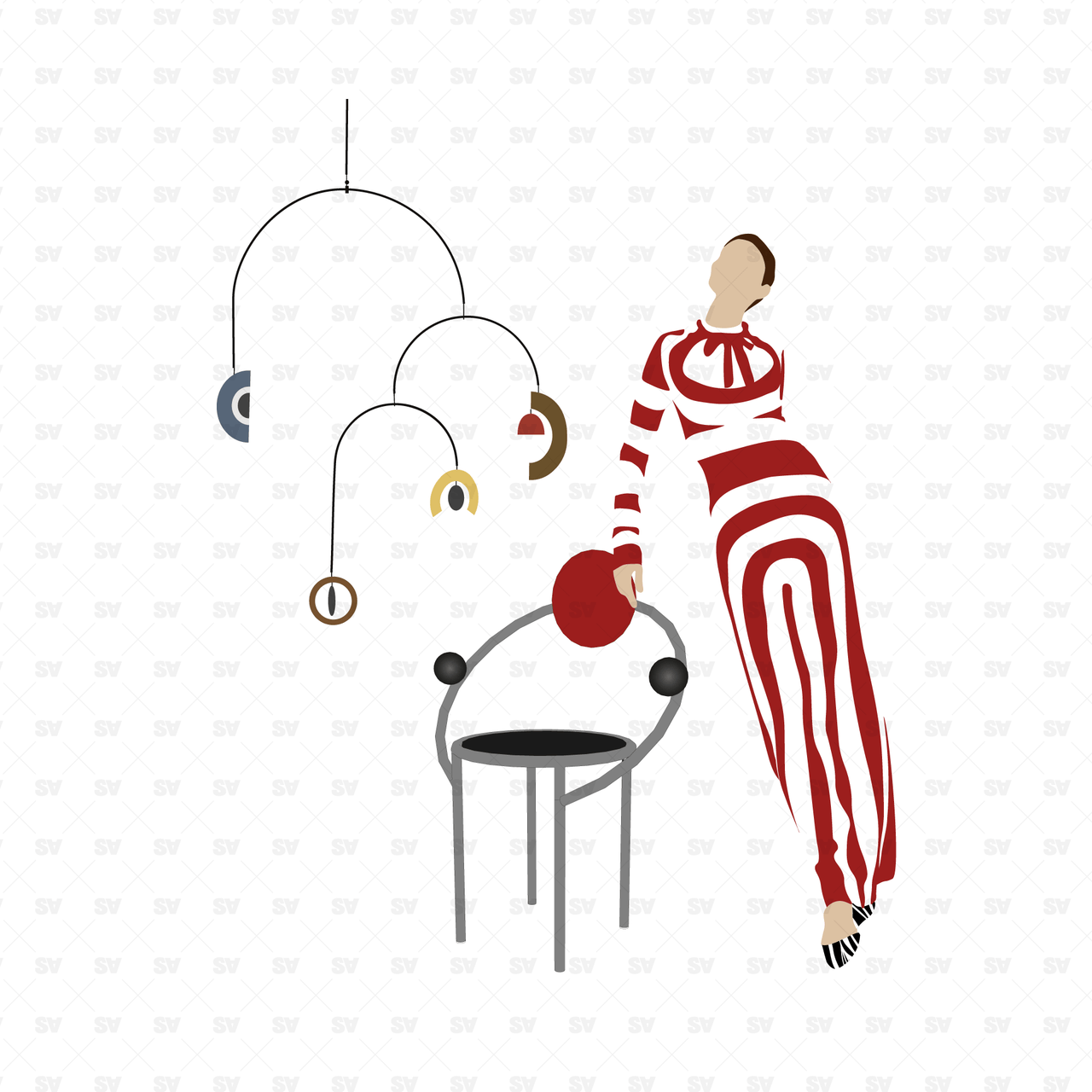 Memphis Collection Vector Characters Pack – Studio Alternativi