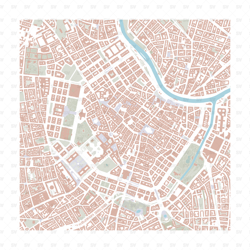 City Maps: Vienna - Vector & Printable – Studio Alternativi