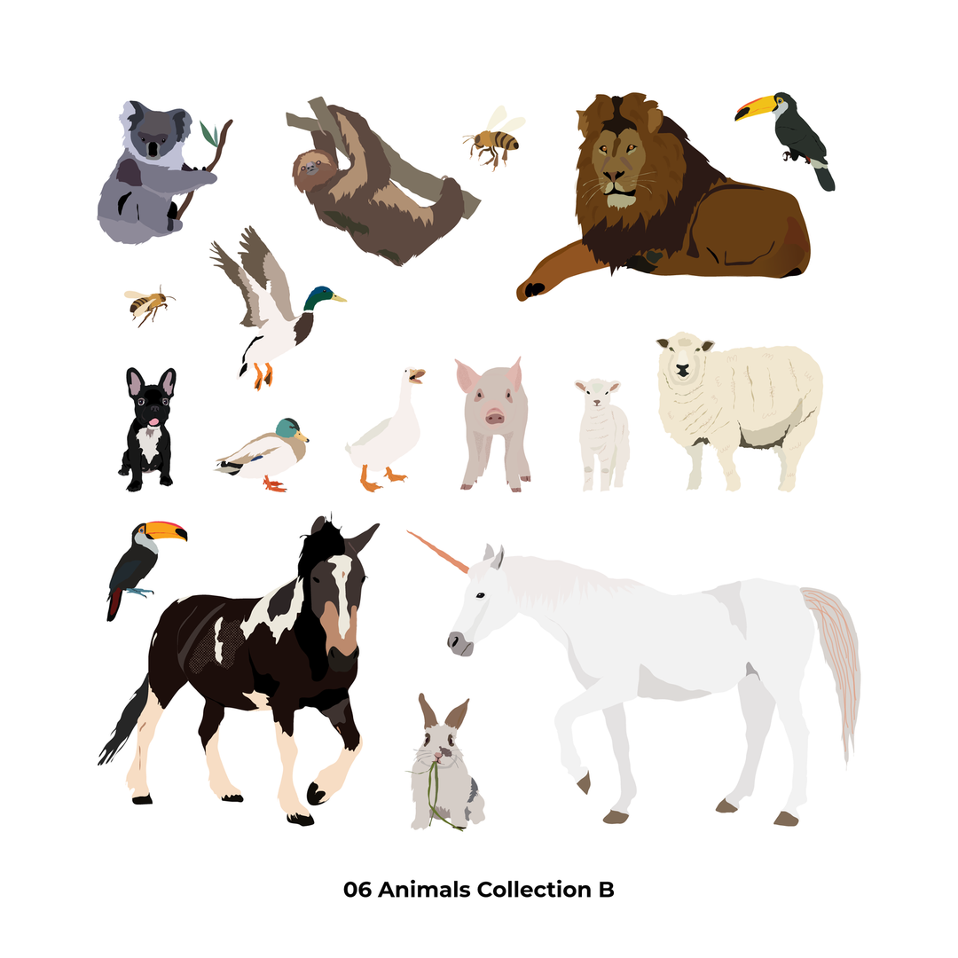 Mega Vector Pack: People, Plants & Animals – Studio Alternativi
