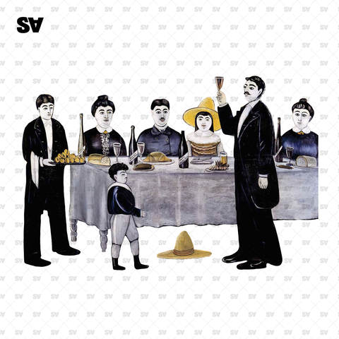 Niko Pirosmani Art Cutout Collection (74 PNG) – Studio Alternativi